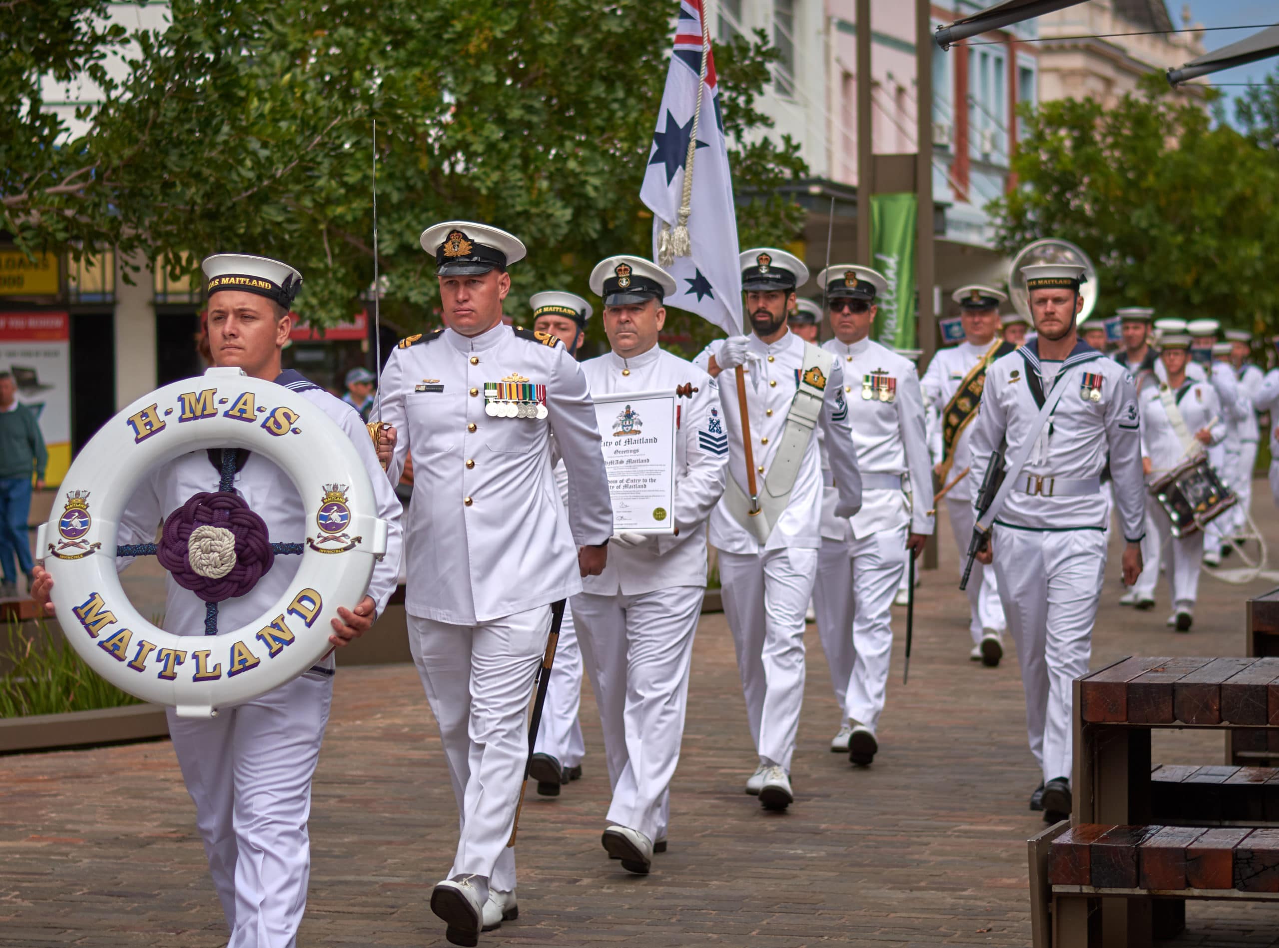 Freedom of Entry HMAS Maitland - Maitland Events